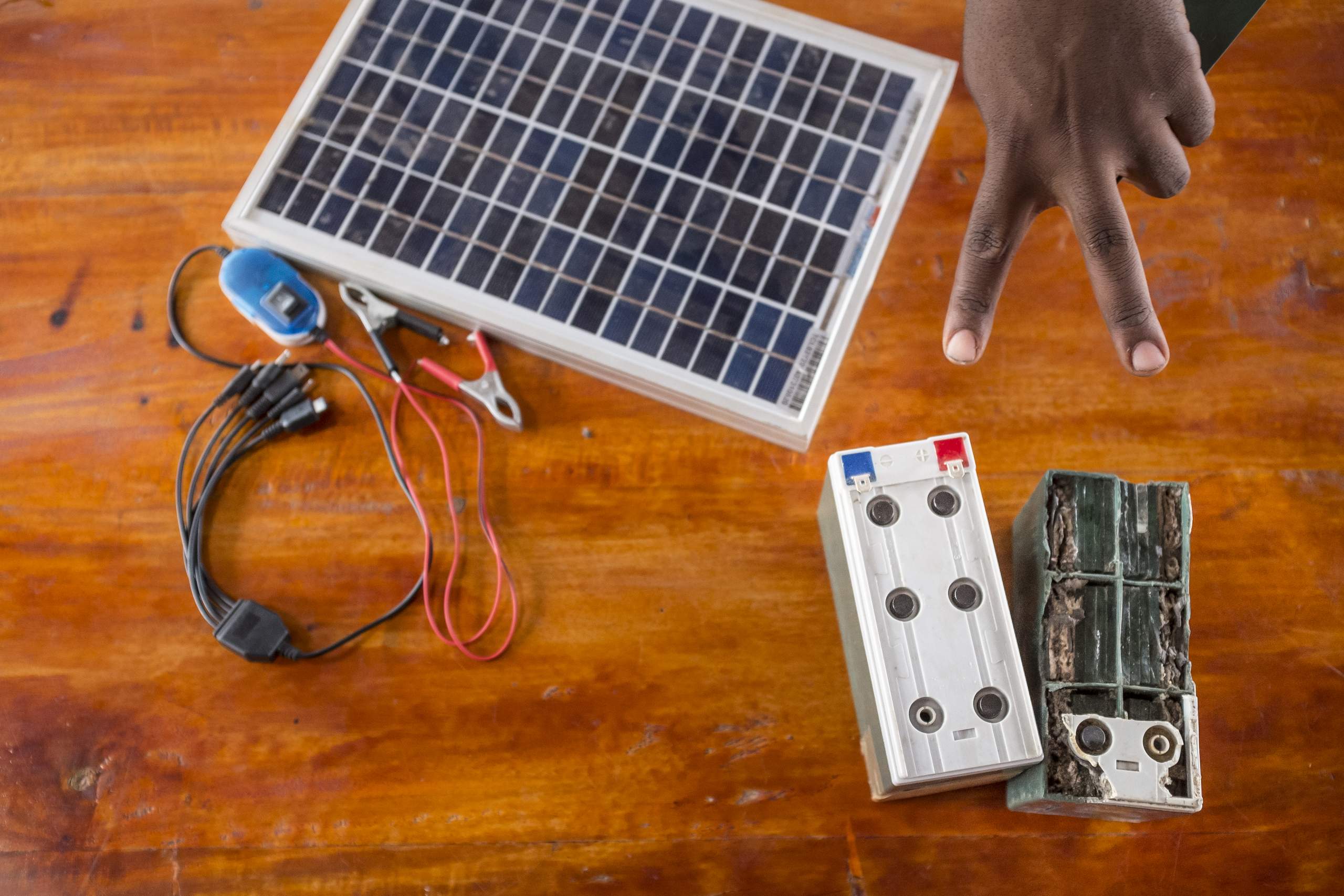 From darkness, solar light